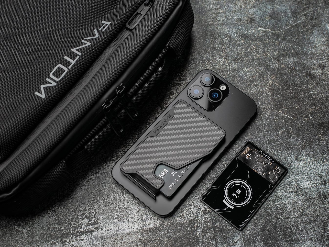 Rechargeable Tracker Card – Fantom Wallet | Quick Access Minimalist ...