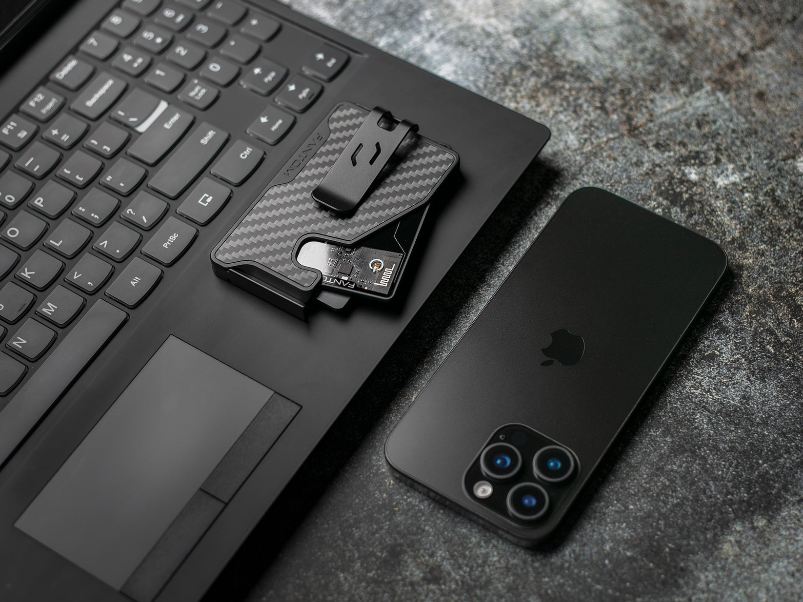 Rechargeable Tracker Card – Fantom Wallet | Quick Access Minimalist ...