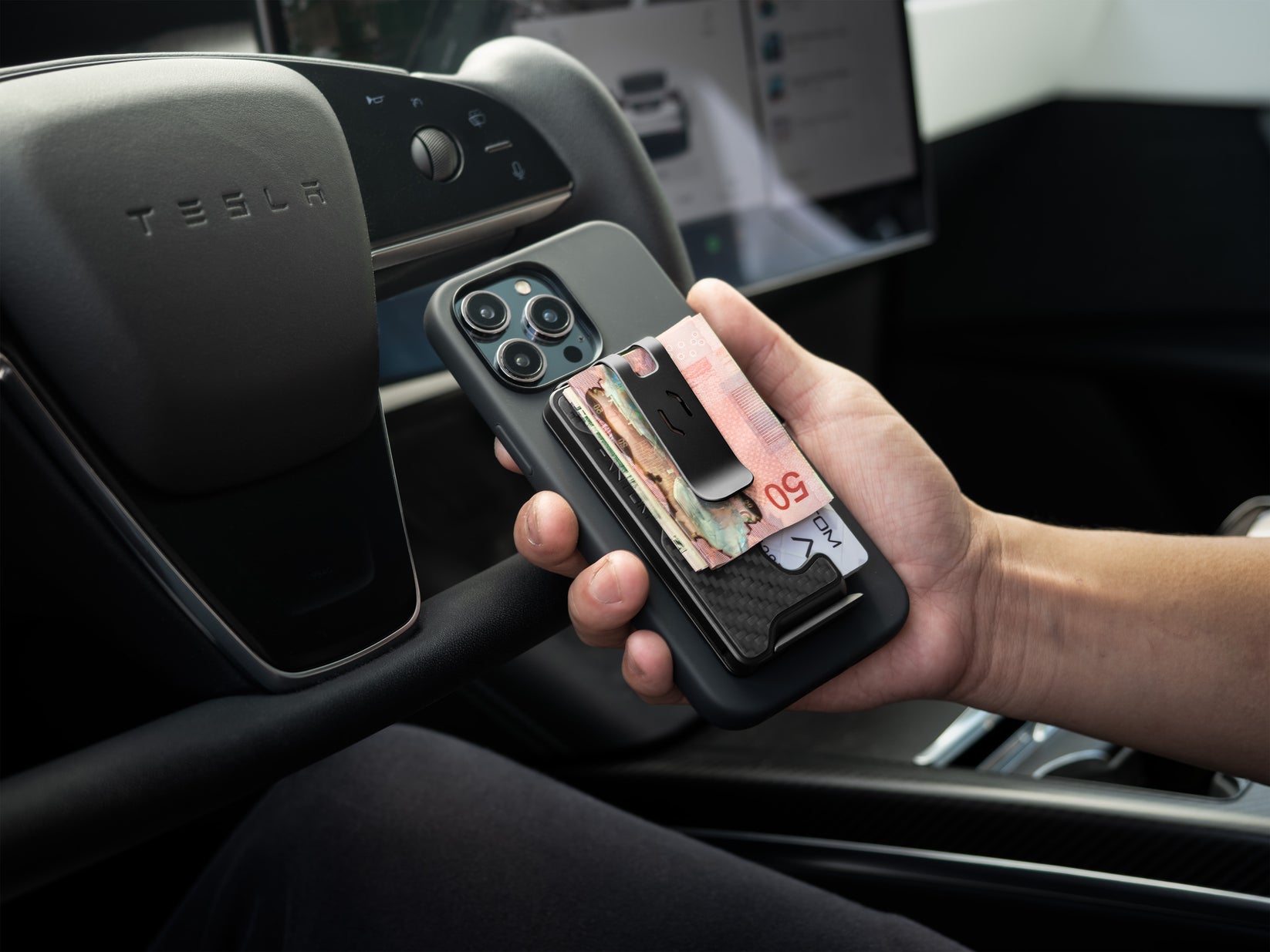 Fantom M | MagSafe Card Fanning Aluminum Wallet – Fantom Wallet | Quick ...