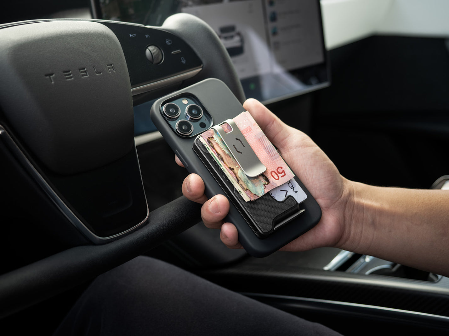 Fantom M | MagSafe Card Fanning Aluminum Wallet – Fantom Wallet | Quick ...